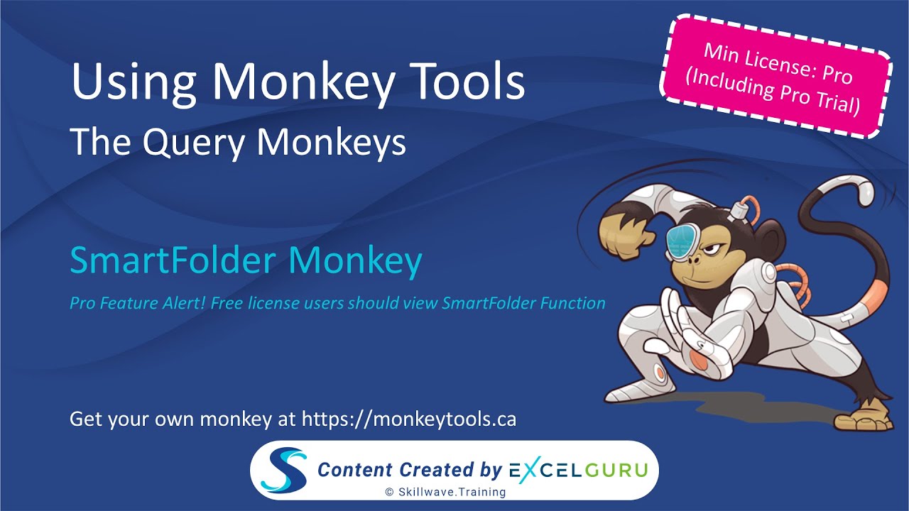 Using Monkey Tools - Query Monkeys (Pro) - Smart Folder Monkey