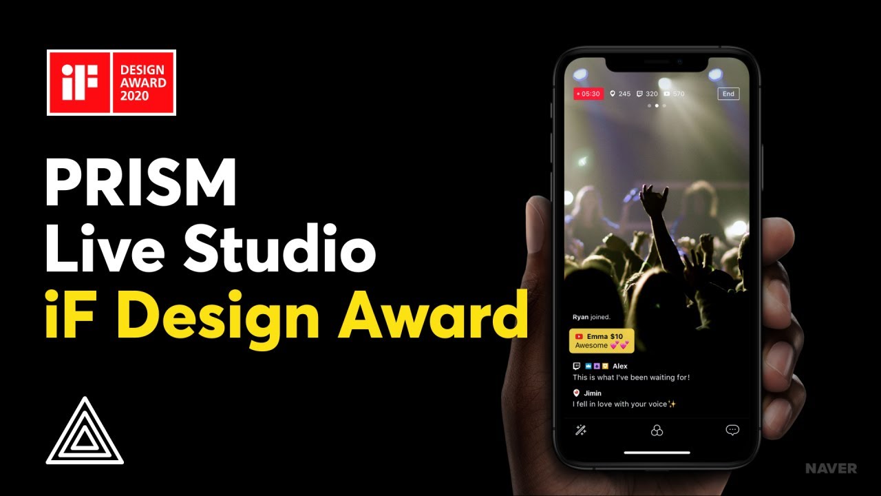 2020 iF design award in the communication disciplines UI category.