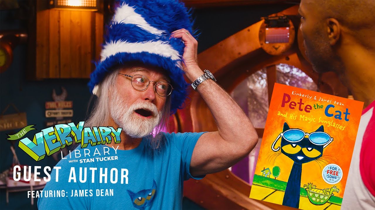 The Very Airy Library | Pete the Cat | Featuring James Dean