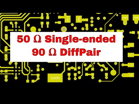 Cadence OrCAD PCB Design How to Set Trace Impedance (Signal Integrity)