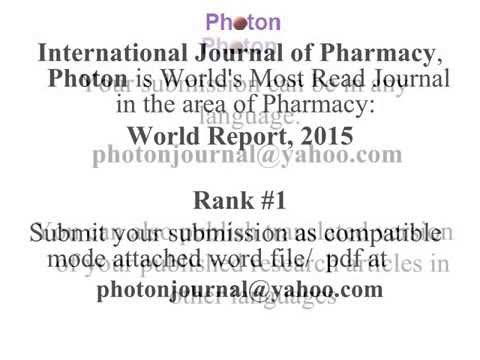 International Journal of Pharmaceutics