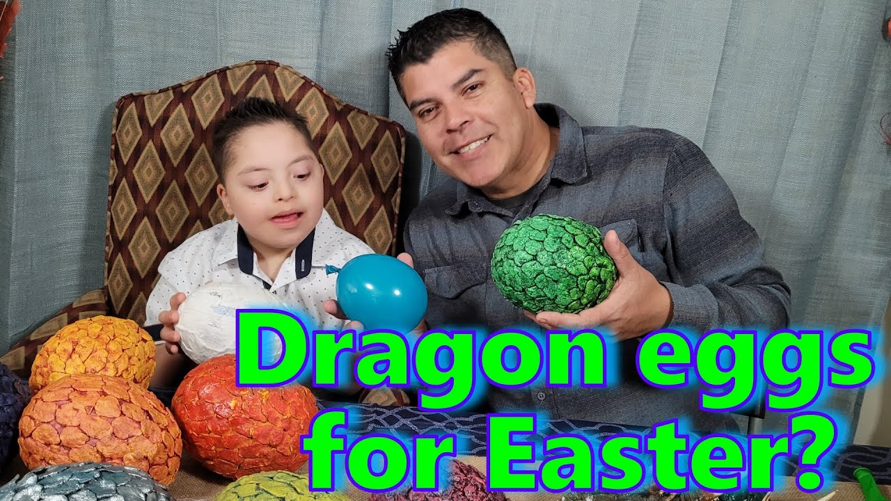 How to make giant dragon eggs.