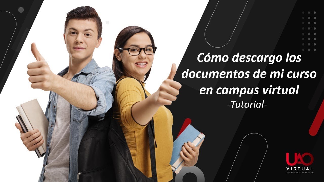 Cómo descargo los documentos de mi curso en campus virtual