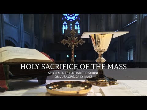Holy Sacrifice of the Mass (Monday, June 16, 2025)