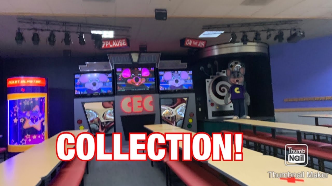 My Chuck E. Cheese token Collection