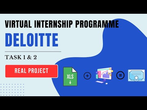 🎯 Deloitte Internship 2025 | Real Analytics Task + Dashboard ( Free for All Students!) # Deloitte