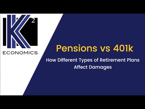 Pension vs. 401k: How Different Types of Retirement Plans Affect Damages