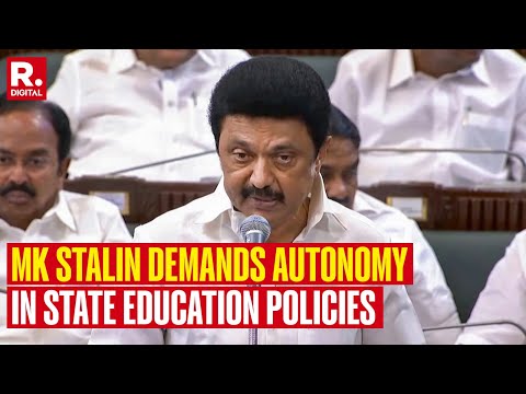 Language Row: Tamil Nadu CM MK Stalin Seeks State Autonomy In Education