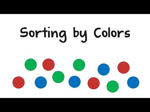 Sorting by Colors Video Lecture - Maths for LKG