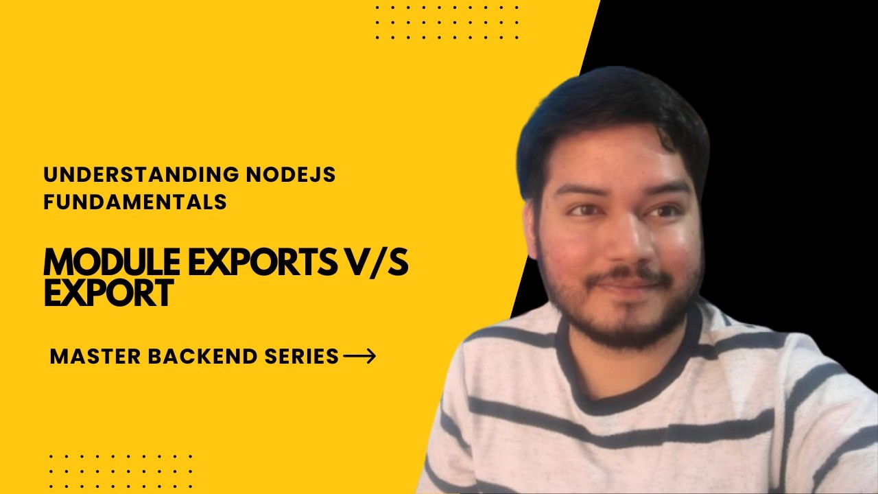 module.exports vs exports in Node.js  | Clear Difference Explained (with Examples)