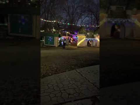 Knights of Lights at The Kansas City Renaissance Festival. #kcrenfest #christmaslights #christmas