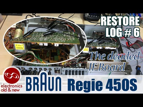 Braun Regie 450S restoration - part 6. "The lady wants to dance".