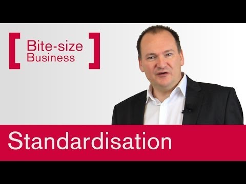 Why Standardisation is a Business Fundamental [Bite-size Business]
