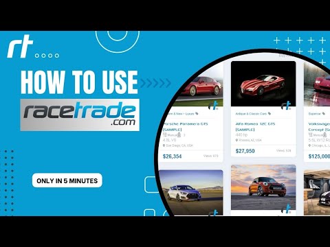 RaceTrade.com The Ultimate Car Classifieds Listing Website | How-To Guide