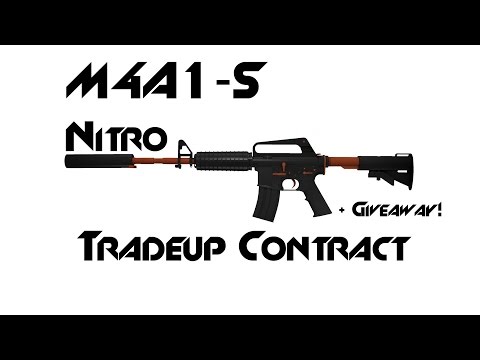 Steam Community :: Video :: M4A1-S Nitro MW Tradeup Contact +Giveaway!
