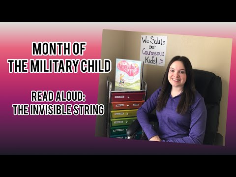 Month of the Military Child: The Invisible String