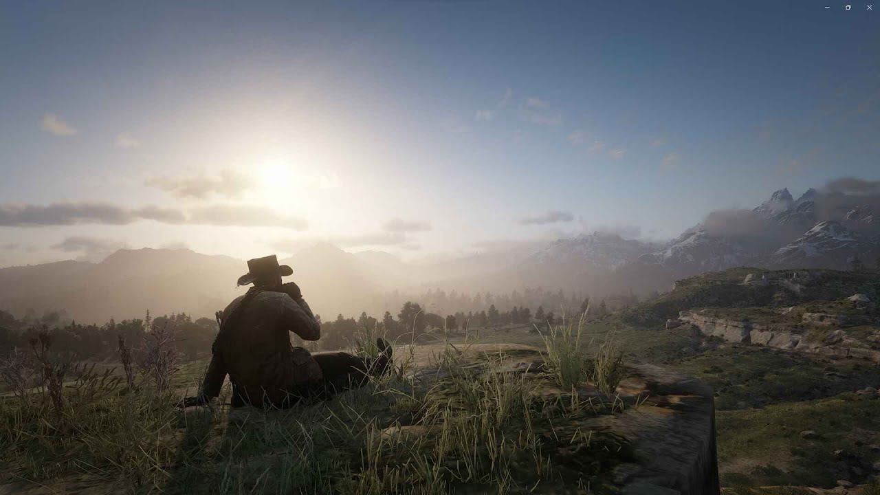 Arthur with Scenery - RDR2 Loop LiveWallpaper