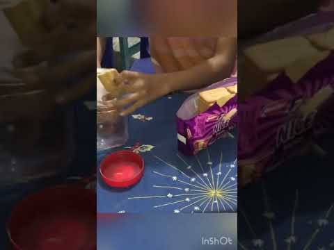 Unboxing a Large Nice biscuit pack