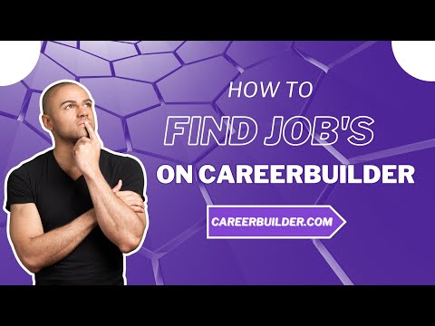 How to find Job's on CareerBuilder.com | Job Search Resources
