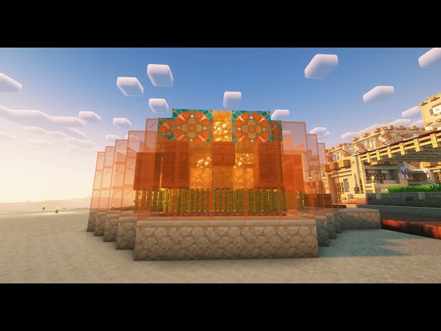 Desert Themed Sugar Cane Farm Minecraft Map