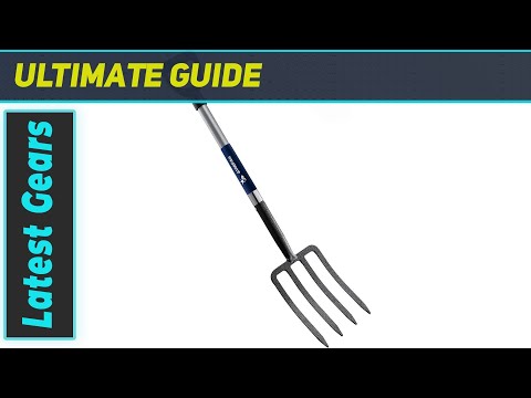 4-Tine Spading Digging Fork - The Best Heavy-Duty Garden Tool