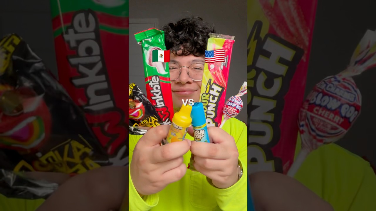 Mexico vs USA Candy