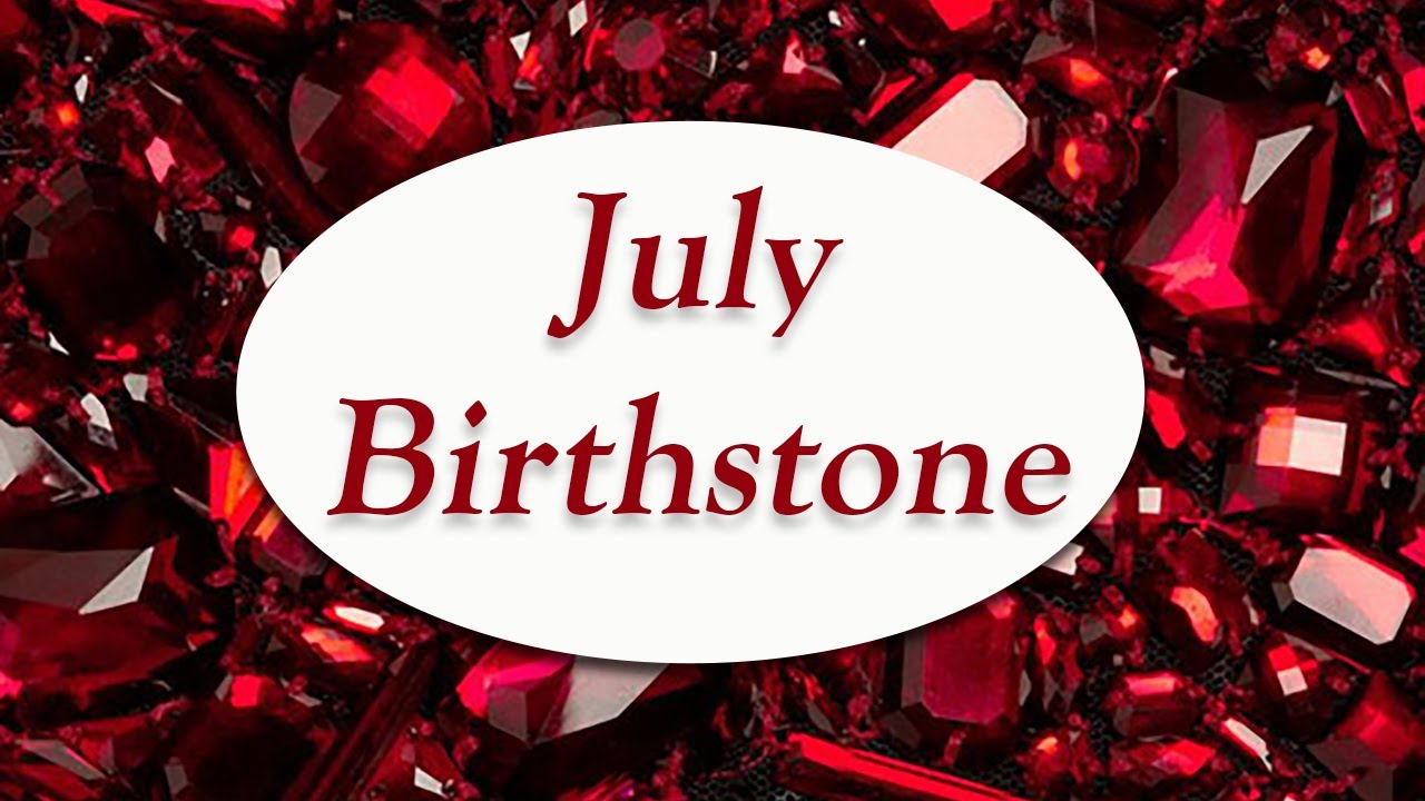 JULY Birthstone - RUBY! Learn the Crystal Wisdom Benefits of your Birthstone!