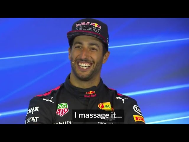 "I wouldn't call it foreplay": When Daniel Ricciardo shared a vivid ...