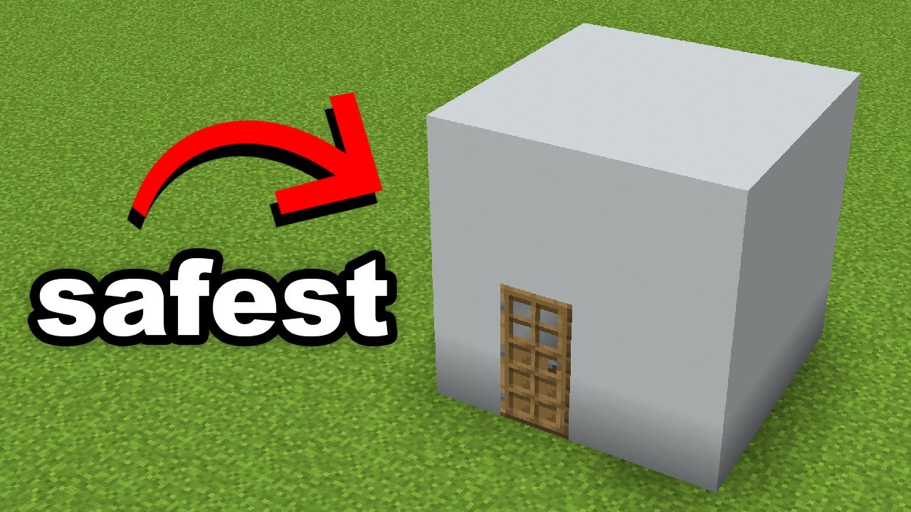 I Built Minecraft's Safest Hardcore House