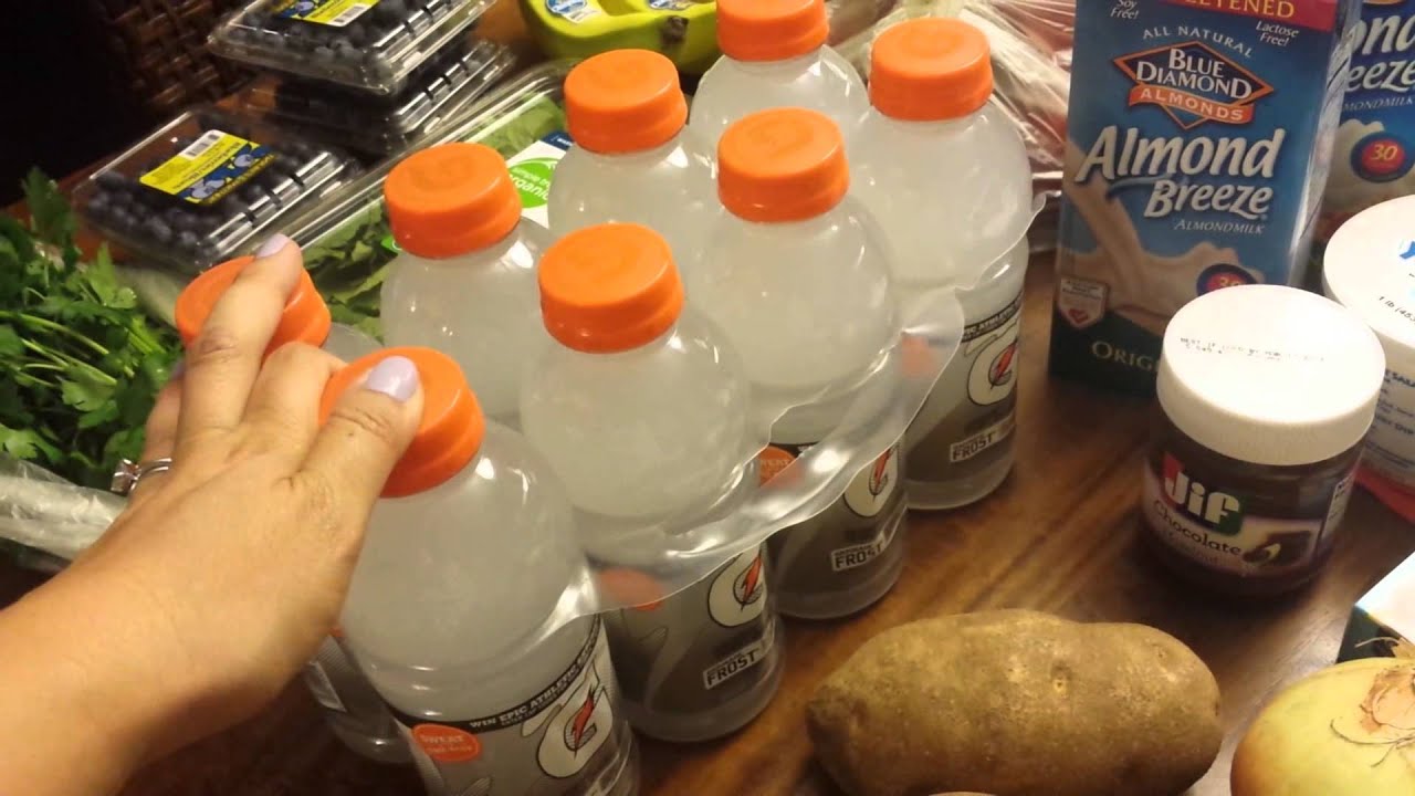 Grocery Haul & Weekly Meal Plan (7/19/15)