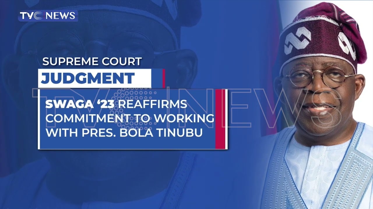 SWAGA '23 Reaffirms Commitment To Working With President Bola Tinubu