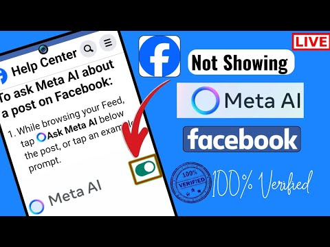How to fix Meta AI not Showing on Facebook | How to turn on Meta AI on Facebook