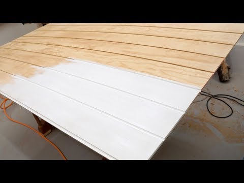 DIY Shiplap Wall Panels From Plywood – Katrina Solis