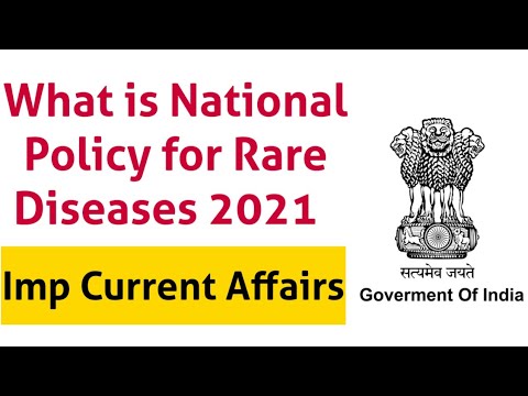 What is National Policy for Rare Diseases 2021 | जाने हिंदी में