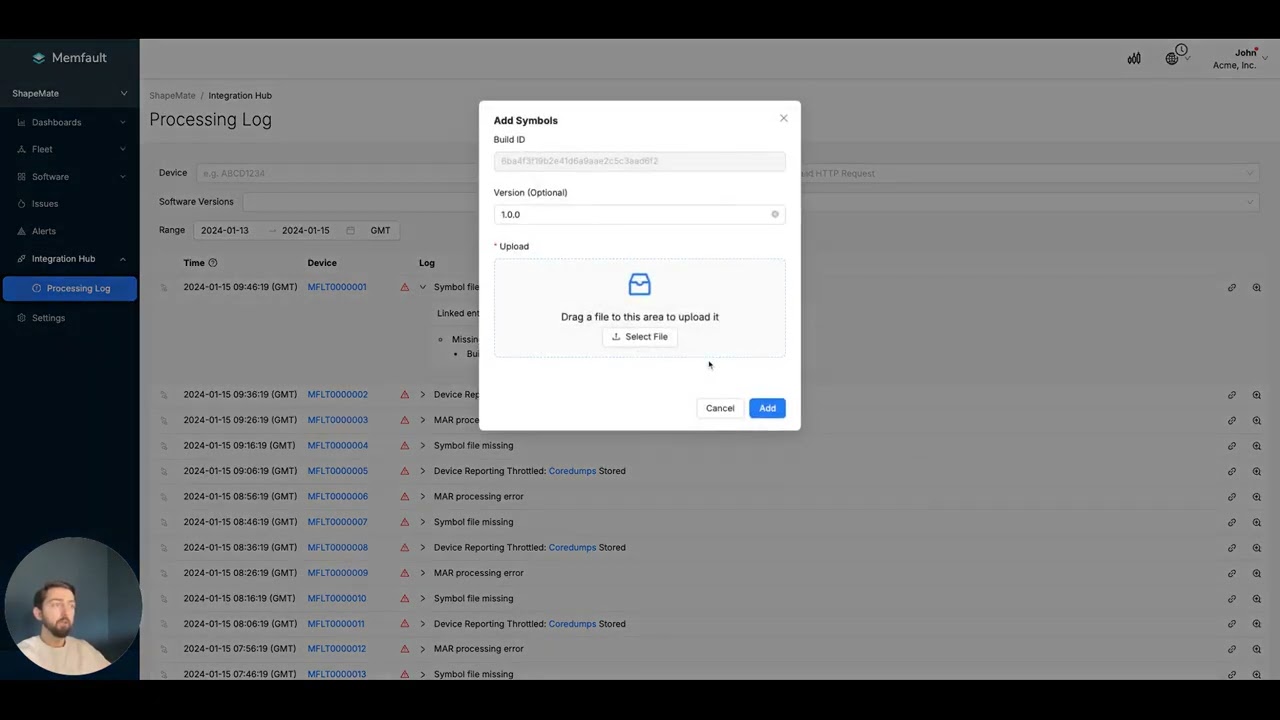 Processing Log || Feature Highlight