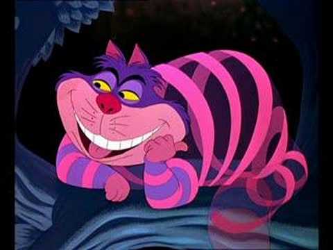 alice in the wonderland – lo stregatto | un merlo canterino