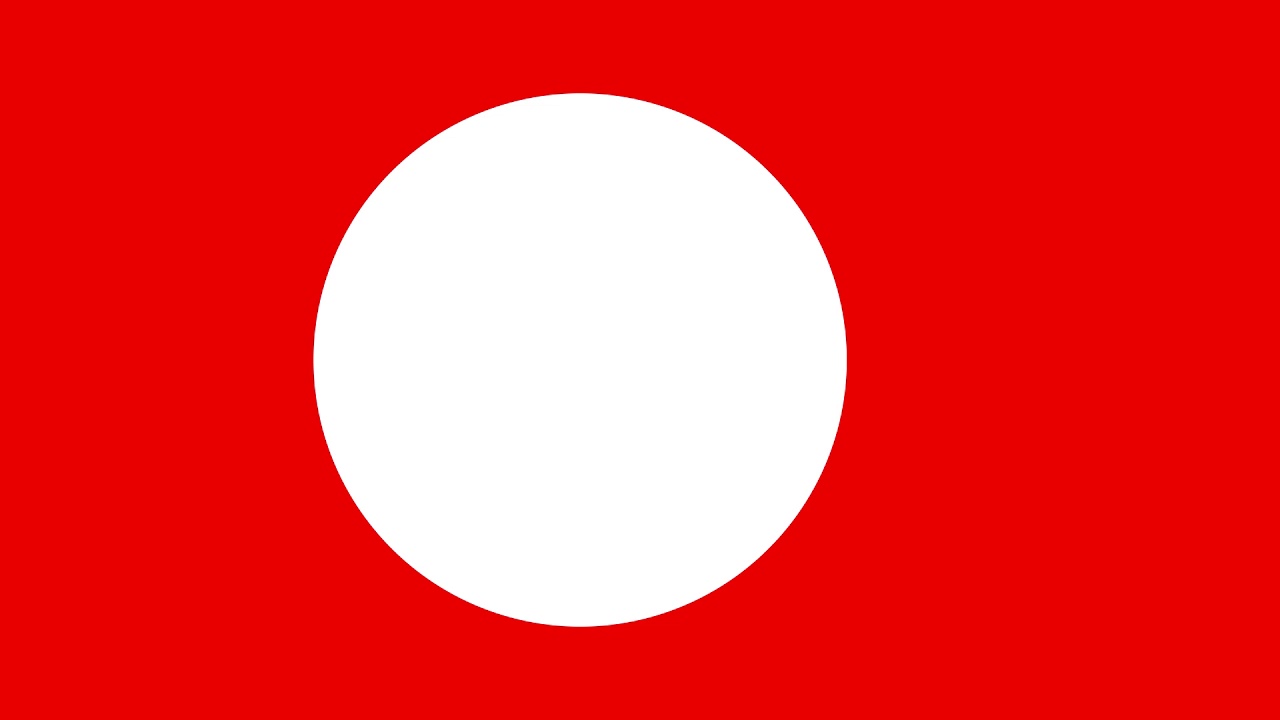 White Circle Red Background Left To Right