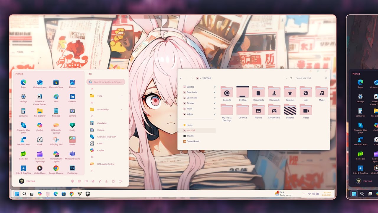 Windows 11 Reimagined – Rose Pine Theme Full Setup!