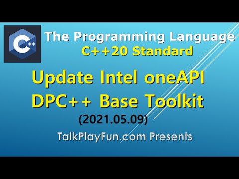 088 - (SETUP) Update Intel oneAPI Data Parallel C++ Base Toolkit