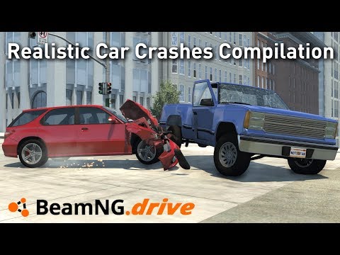 Realistic Car Crashes Compilation [5] – BeamNG Drive – Truck Crash