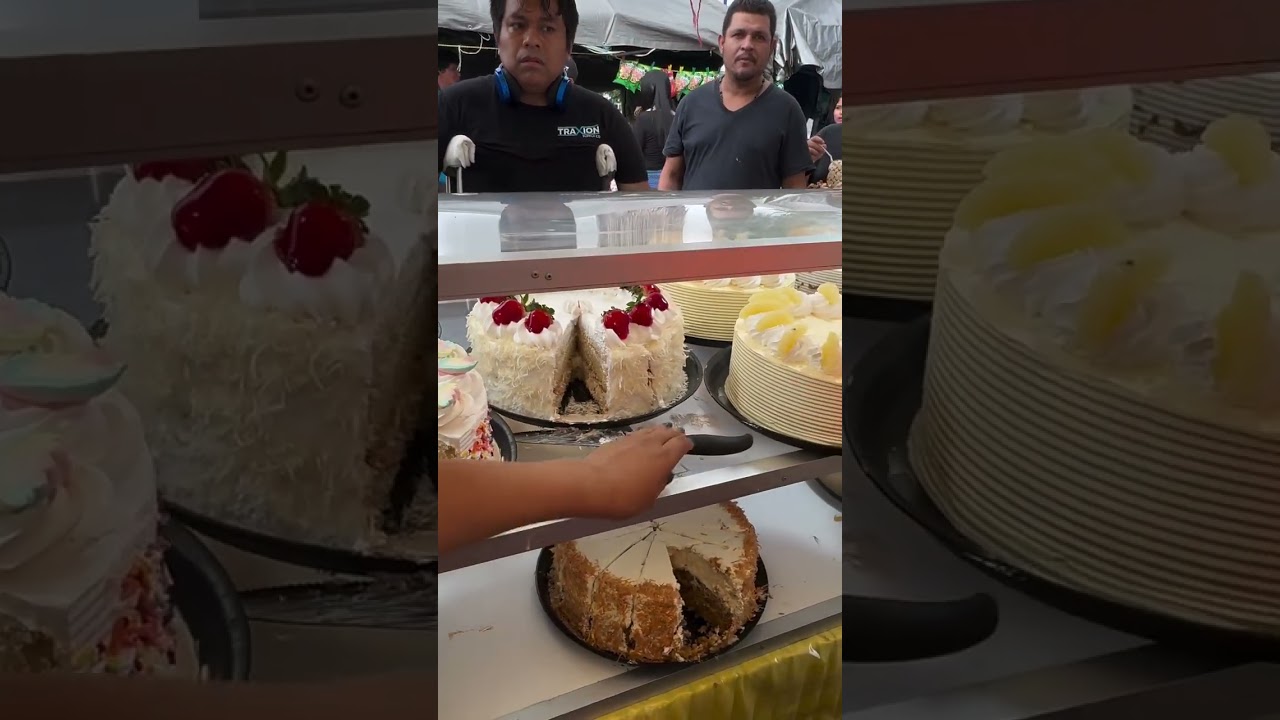 Rebanada de crema de coco #pasteldecoco #bakery #cake #postressinazucar #cakedecoration #parati #yt