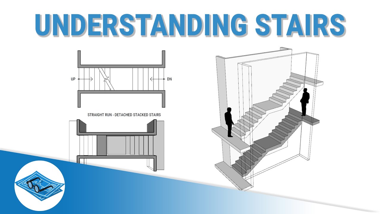 Learn Blueprint Reading - Understanding Stairs - Part 1