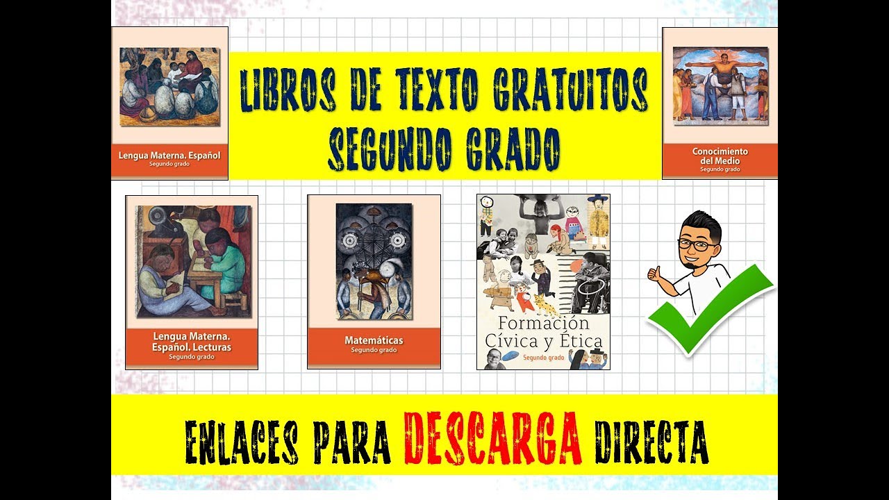 LIBROS DE SEGUNDO GRADO CICLO ESCOLAR 2020-2021