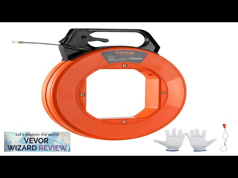 VEVOR Fish Tape 125-foot 3/16-inch PET Wire Puller with Optimized Housing Review