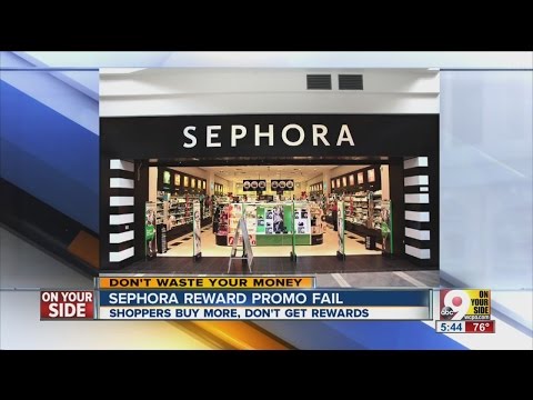 Sephora reward promo fail?
