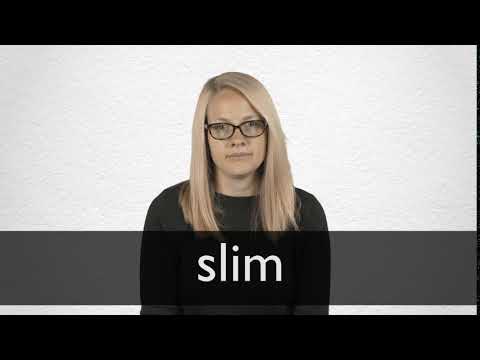SLIM definition in American English | Collins English Dictionary