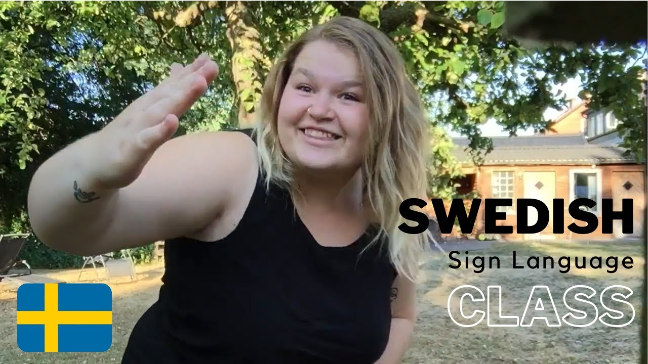 Learn SWEDEN Sign Language with Josse! | SSL Online Course