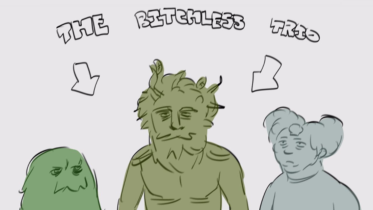 the bitchless trio - inscryption animatic