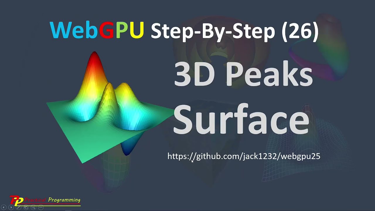 WebGPU (26): 3D Peaks Surface
