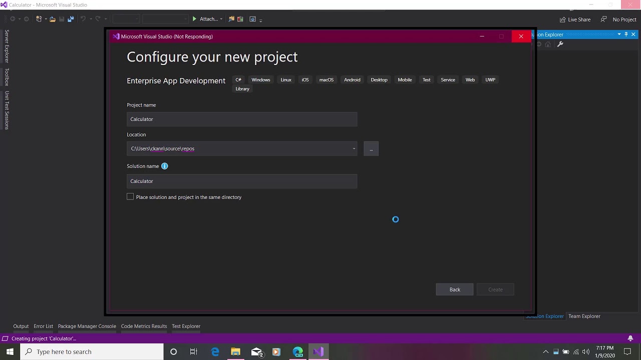 How to use Xamarin Forms Template